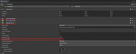 Unity 2D Game 11 Projectile Action
