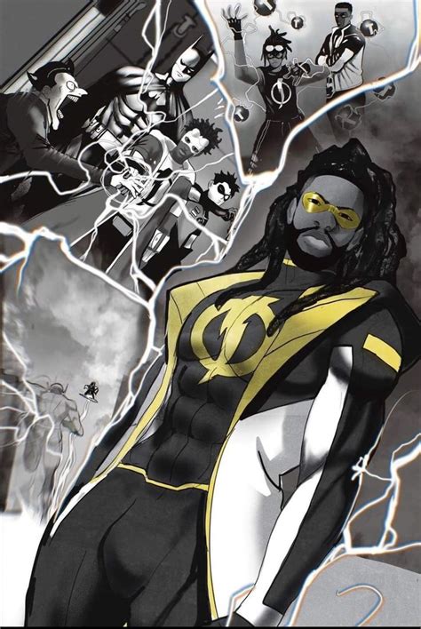 Pin On Static Aka Static Shock Dc Comics Art Dc Comics Artwork Black Anime Characters