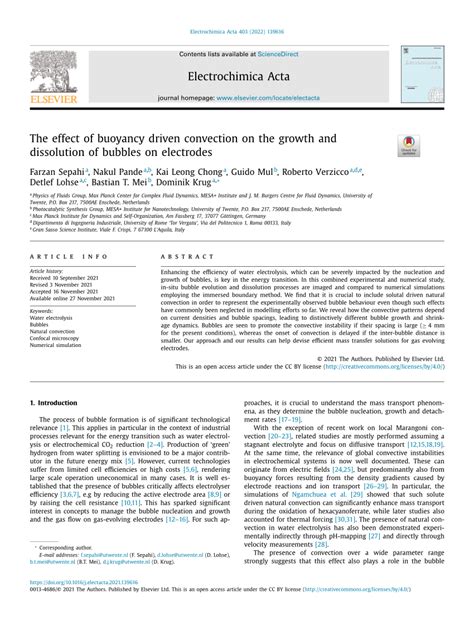 Pdf The Effect Of Buoyancy Driven Convection On The Growth And
