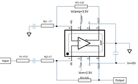 Lmh6553 Single Power Supply And Single End Input Amplifiers Forum