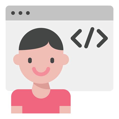 Programming Icon Vector Illustration STEM Education Vector Art At Vecteezy