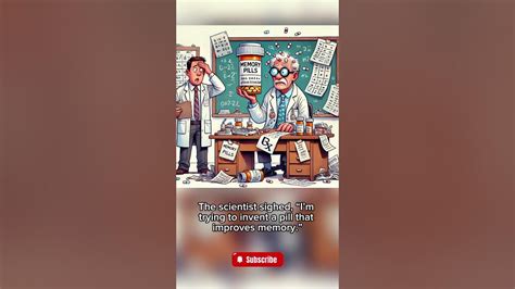 Memory Pills Hilarious Science Joke Youtube