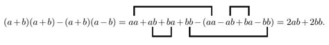Math Mode Connecting Parts Of Equations With Lines TeX LaTeX Stack Exchange