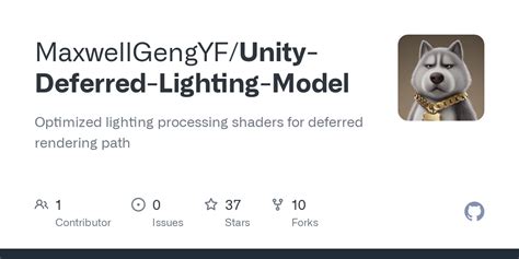 Github Maxwellgengyfunity Deferred Lighting Model Optimized