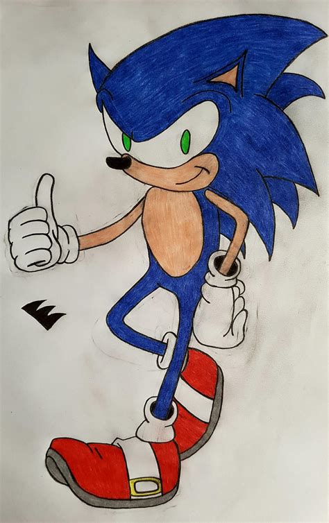 Modern Sonic 2 By Ergn56 On Deviantart