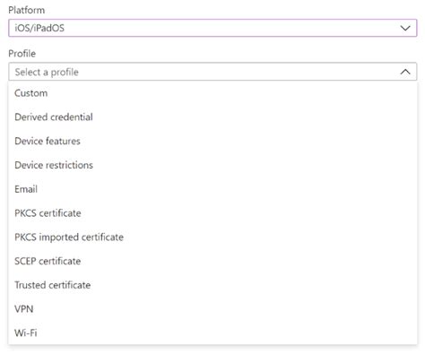 create device profiles in microsoft intune microsoft learn