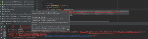 Android Flutter混编项目如何使用插件imagepicker？ Segmentfault 思否