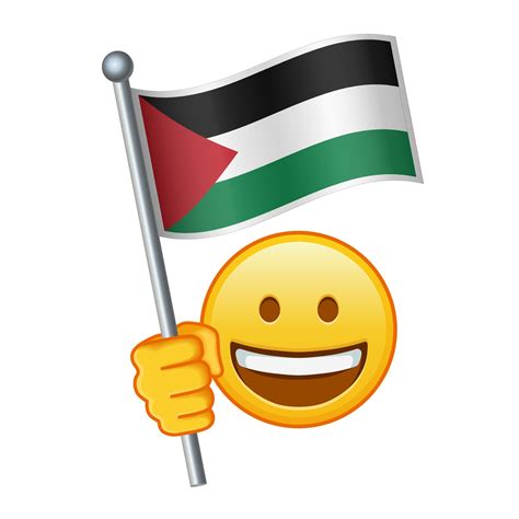 Emoji With Palestine Flag Large Size Of Yellow Emoji Smile 42151267