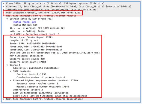 Rtcp Operation Network Analysis Using Wireshark 2 Cookbook Second