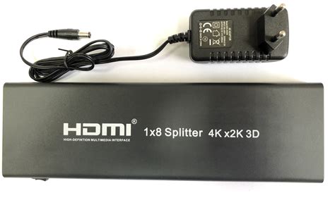 Cпліттер Atcom Hdmi Splitter 8port підтримка Uhd 4k Atcom Ua