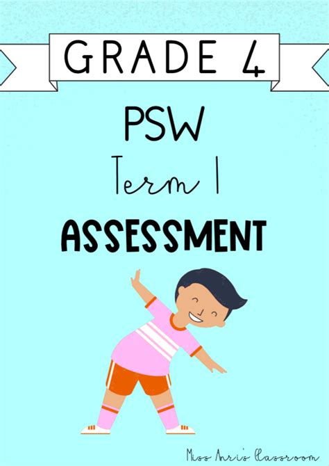 Grade 4 PSW Term 1 Assessment 2024