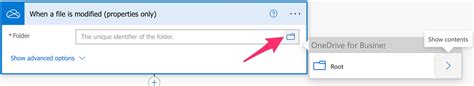 Power Automate Onedrive For Business When A File Is Modified Properties Only Trigger
