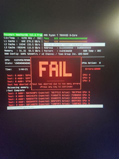 memtest86 results 10000 errors hardware hangout neowin