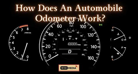 What Does The Odometer Of An Automobile Measure Your Cars Odometer Reading Explained Wini Media