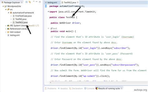 Создание Testng Test Suite Autoqa Практика автоматизированного