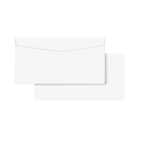 Envelope Oficio Sem RPC 63g 114x229mm C 100 Unidades Papelaria Criativa