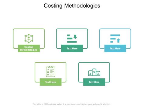 costing methodologies ppt powerpoint presentation icon slideshow cpb
