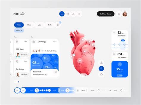 Med Electronic Health Record Ehr By Jack L For Rondesignlab ⭐️ On Dribbble
