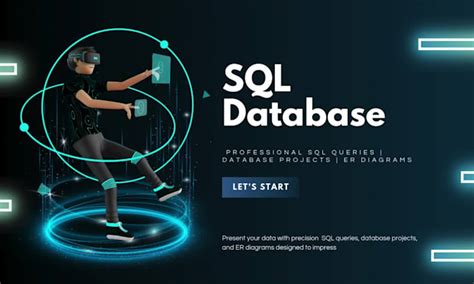 create sql queries develop sql database projects and design er