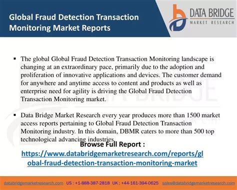 Ppt Fraud Detection Transaction Monitoring Market Ict Powerpoint