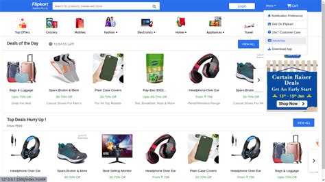 Github Kaushal Sf Flipkart Clone Home This Is Clone Of Flipkart Website Homepage Using Html