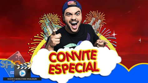 Convite Animado Luccas Neto Elo7 Produtos Especiais