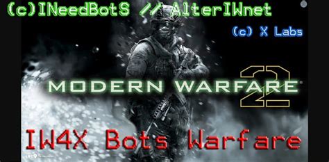 call of duty modern warfare 2 iw4x sp mp lan skirmish ai bots file moddb