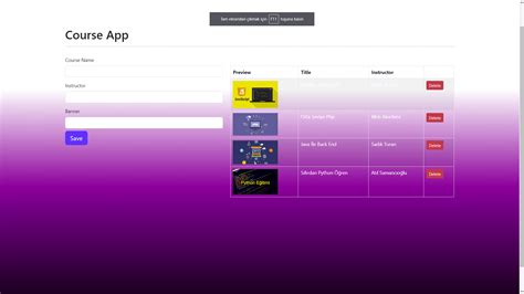 Github Gokhankatarcourse App