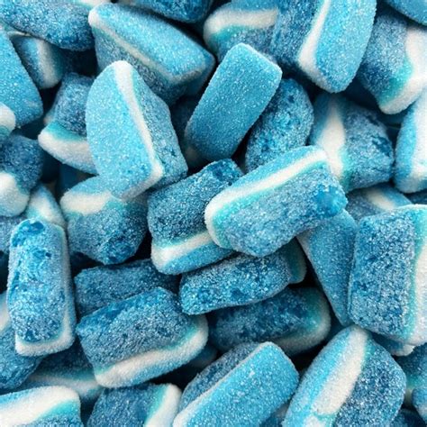Blue Raspberry Slices Fresh And Fizzy Sweet Bags