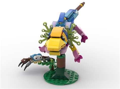 Lego Moc Exotic Axolotl 31136 Alternate Build By Macharius Rebrickable Build With Lego