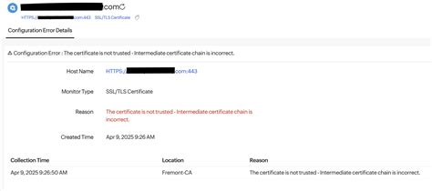 Container App Custom Domain Managed Certificate Is Not Trusted
