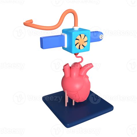 Printing Heart 3d Illustration Icon 30936895 Png