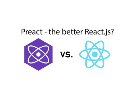 I Built The Same App With React And Preact Here Are The Differences React App Two Apps Cd