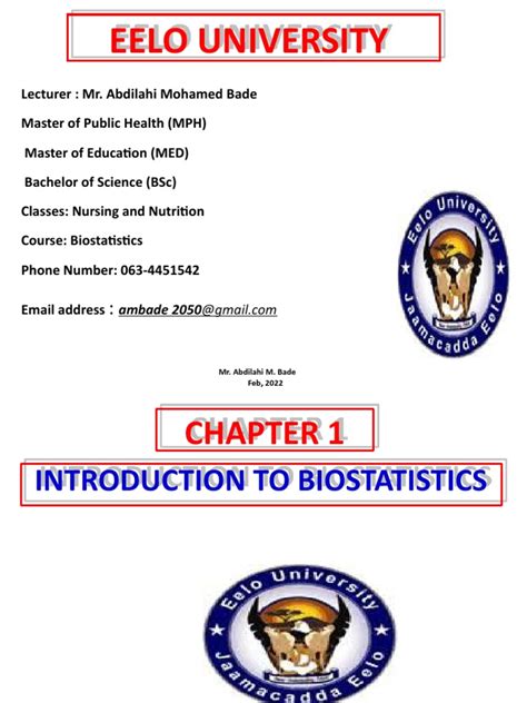chapter 1 introduction to biostatistics 2022 pdf statistics