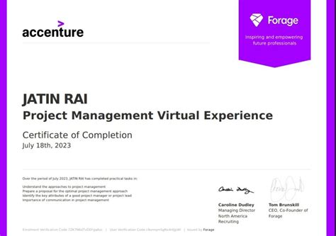 Jatin Rai On Linkedin Projectmanagement Virtualexperience