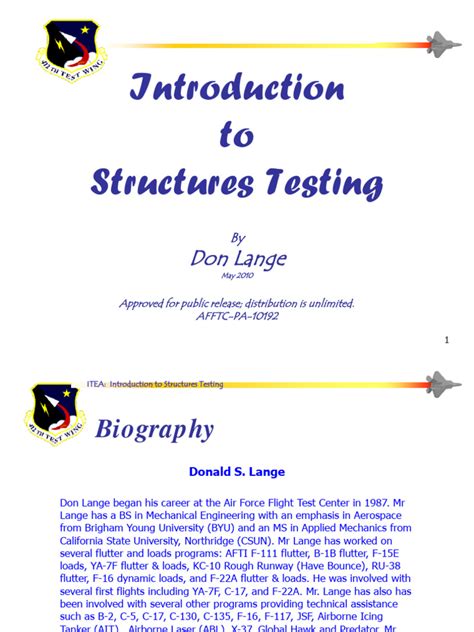 Intro To Structures Testing Itea 2010 May Tutorial 5 Pdf