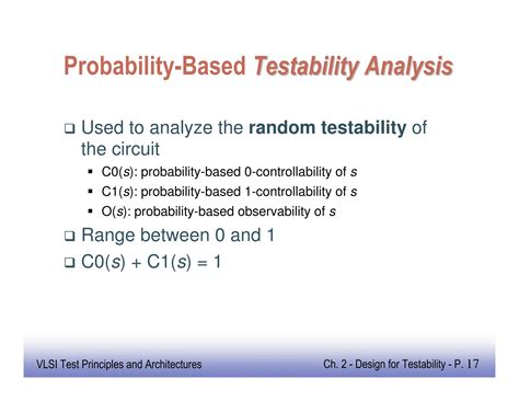 VLSI Design For Testability Notes For Ece PDF Computer Software And Applications Computing