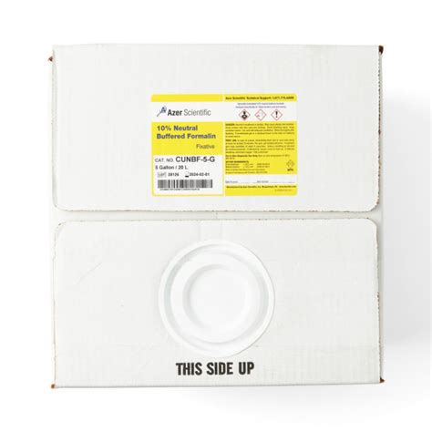 Neutral Buffered Formalin 10 Fixative 5 Gal Suprememed