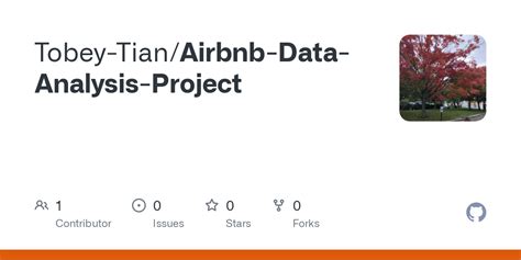 Github Tobey Tian Airbnb Data Analysis Project