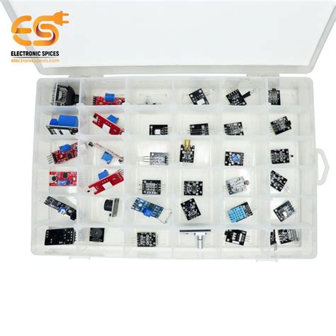 buy 37 in 1 ultimate sensor kit for arduino comprehensive sensor bundle at electronic spices