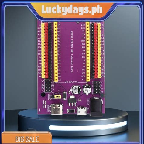 Esp32 Development Module Usb 38pin Type C Micro Module Gpio Expansion Board Shopee Philippines