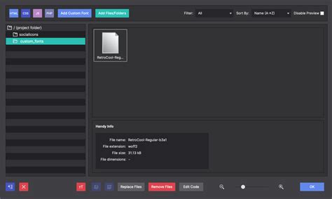 Working With Custom Web Fonts Coffeecup Software