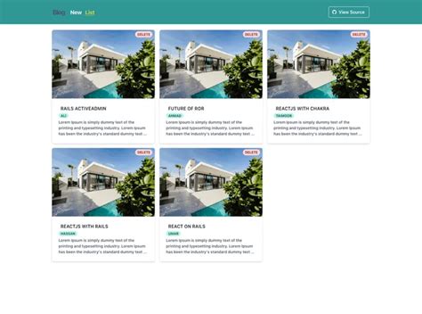 ReactBlog By Ma Ahmad A React Template Built At Lightspeed