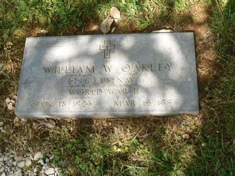Dr William W Oakley 1923 1995 Find A Grave Memorial