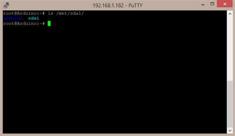 Arduino Yun Using Git Through Putty Yún Arduino Forum