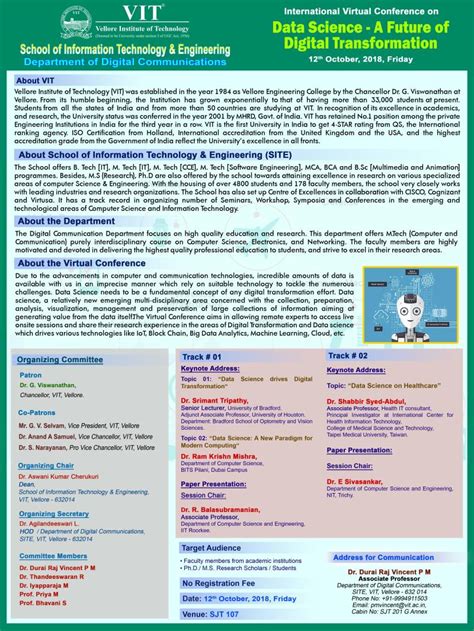 Conferences Research Datascience Datascienceinhealthcare Durai