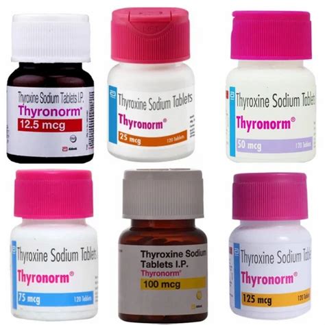 125mcg Thyronorm Thyroxine Sodium Tablets Strength 0 125 Mcg At ₹ 200 Bottle In Mumbai