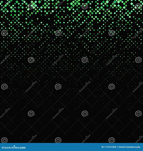 Color Abstract Rounded Square Pattern Vector Tile Mosaic Background Design Stock Vector