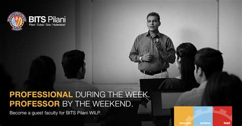 Bits Pilani Wilp Invites Applications For Guest Faculty Positions To