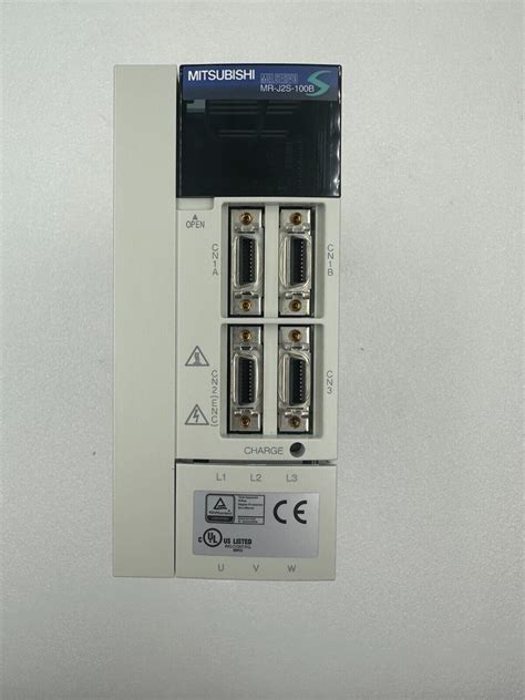 Mitsubishi Melservo Mr J2s 100b Ac Servo Amplifier Novus Ferro Pte Ltd